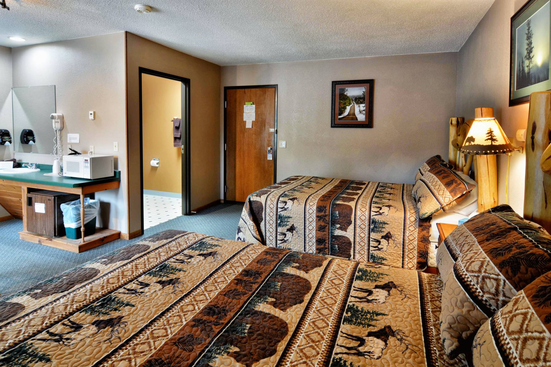 Clam Lake Wisconsin Hotel, Gas Station, Groceries & Convenience Store